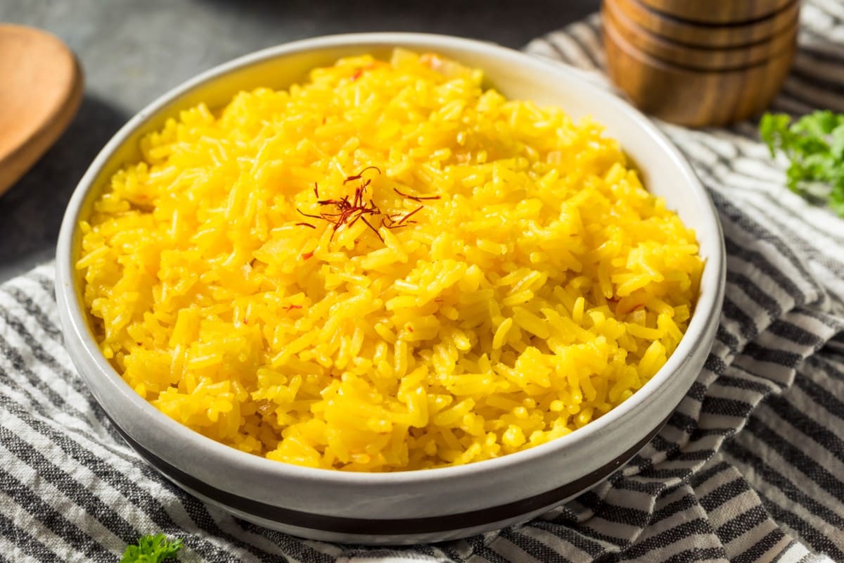 Stovetop Saffron Rice | Saffron Rice Elegance